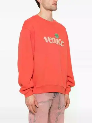 ERL Venice-patch Cotton Sweatshirt