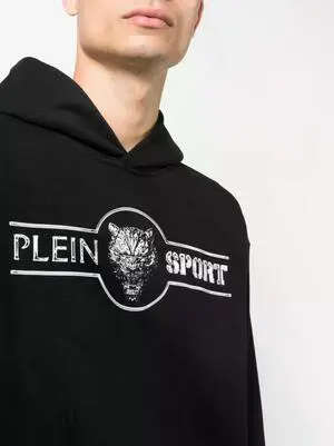 PLEIN SPORT Chrome Scratch Edition Hoodie