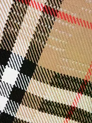 Burberry Vintage Check Knit Scarf - Neutrals
