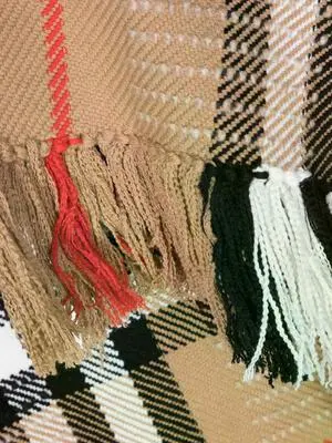Burberry Vintage Check Knit Scarf - Neutrals
