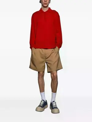 Marni Logo-embroidered Polo Shirt