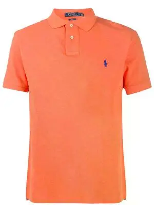 Polo Ralph Lauren Embroidered Logo Polo Shirt - Orange
