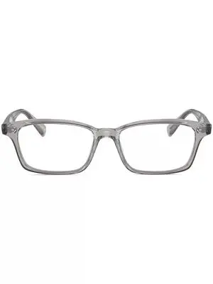 Oliver Spencer Rectangle-frame Glasses - Grey