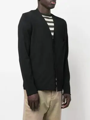 GOES BOTANICAL V-neck Button Merino Cardigan