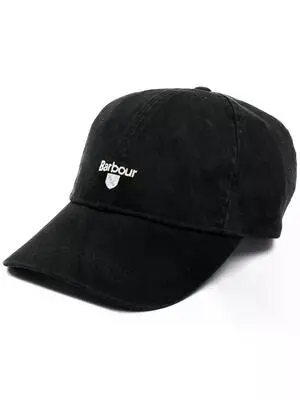 Barbour Embroidered Logo Sports Cap - Black