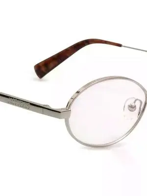 Jacquemus Oval-frame Glasses - Silver