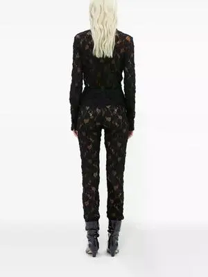 MSGM Lace Knitted Trousers