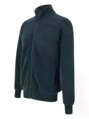 COLMAR Ottoman-effect Zip-up Sweatshirt - Blue