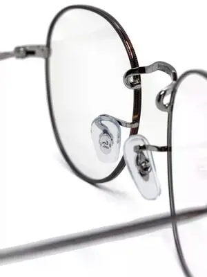 Ray-ban Round Metal Optics Ii Glasses - Black