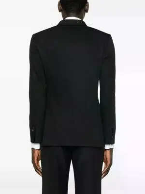 ERALDO Double-breasted Blazer - Black