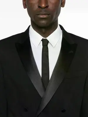 ERALDO Double-breasted Blazer - Black