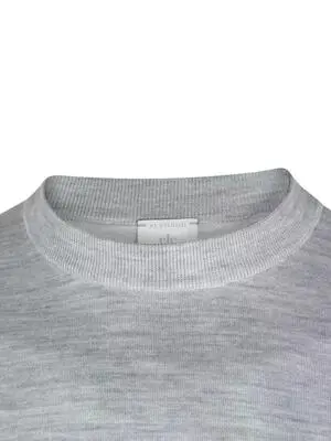 Eleventy Wool Crew Neck Sweater - Grey