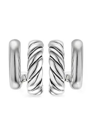 David Yurman Dy Mercer® Hoop Earrings - Silver