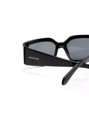 FERRAGAMO Rectangle-frame Sunglasses
