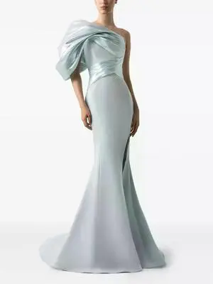 GABY CHARBACHY One-shoulder Mermaid Gown
