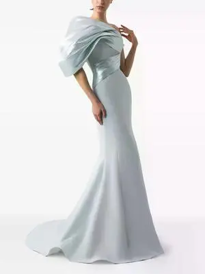 GABY CHARBACHY One-shoulder Mermaid Gown