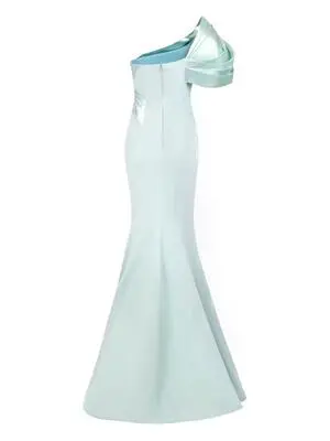 GABY CHARBACHY One-shoulder Mermaid Gown