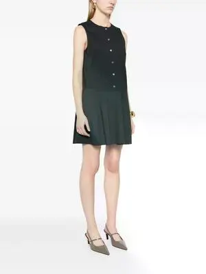 Theory Sleeveless Mini Dress - Blue