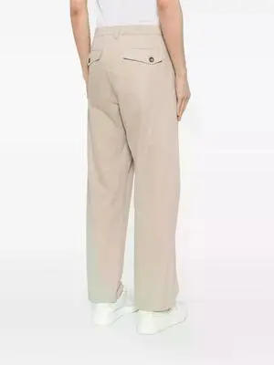 Sease Cotton Wide-leg Trousers