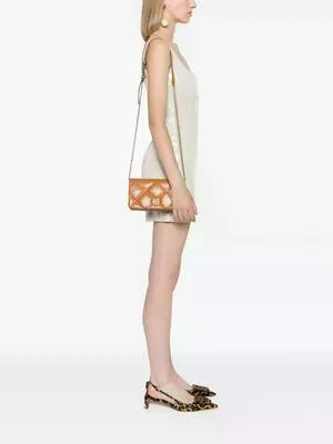 Tory Burch Kira Diamond-quilted Wallet-on-chain