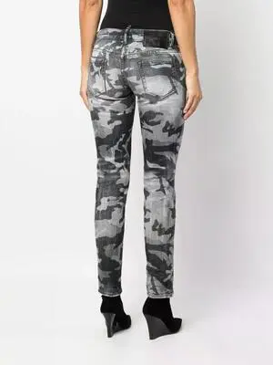 Dsquared2 Camouflage-print Skinny Jeans