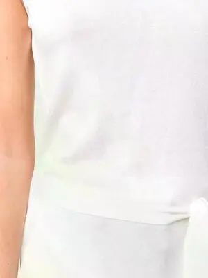 Malo Belted Knitted Tunic - Neutrals