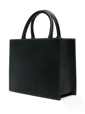 Elisabetta Franchi Contrasting-topstitching Tote Bag