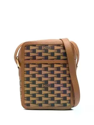 Bally Pennant Monogram Crossbody Bag