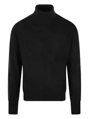 DRUMOHR Cashmere High Neck Sweater - Black
