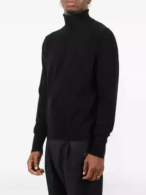 DRUMOHR Cashmere High Neck Sweater - Black