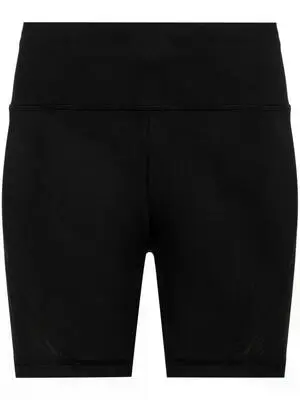 Adidas By Stella McCartney Graphic-print Running Shorts - Black