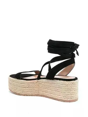 GIANVITO ROSSI 60mm Suede Espadrilles
