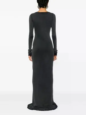 Balenciaga Distressed Maxi Dress