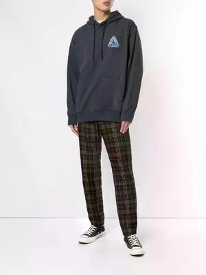 PALACE La Logo-print Hoodie - Blue