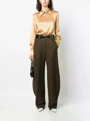 Dolce & Gabbana Satin-finish Silk Shirt