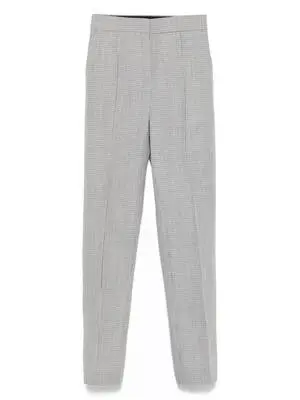 JIL SANDER Checked Trousers