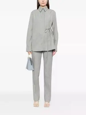 JIL SANDER Checked Trousers