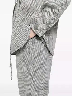 JIL SANDER Checked Trousers