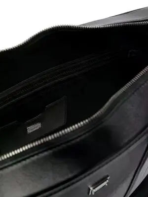 Dolce & Gabbana Calfskin Briefcase With Branded Tag