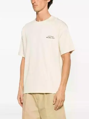 Gcds Embroidered-logo Cotton T-shirt