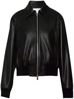 Christopher Esber Leather Bomber Jacket
