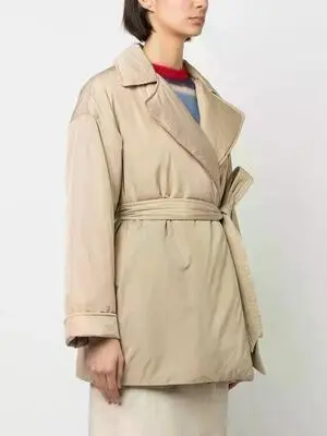 Tommy Hilfiger Puffer Jacket With Tie Fastening