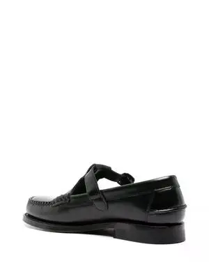 Hereu Alber Leather Loafers - Black