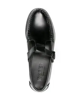 Hereu Alber Leather Loafers - Black
