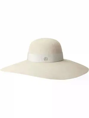 MAISON MICHEL Blanche Fur Felt Hat - Neutrals