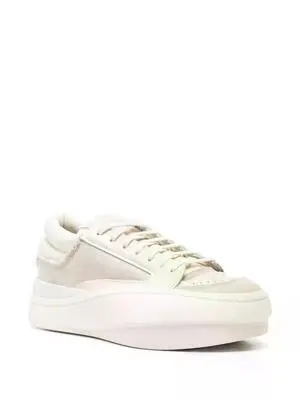 Y3 Centennial Leather Sneakers - Neutrals