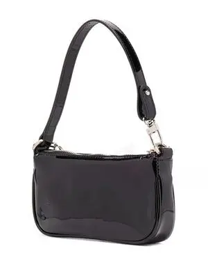 By Far Chain Strap Shoulder Bag - Black