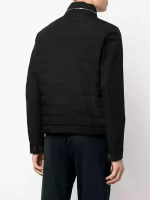 MOORER Quilted Zip-up Jacket