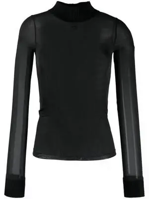 Courreges Long Sleeve Performance Tops For Women