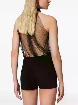 TWINSET Fitted Fine-knit Shorts